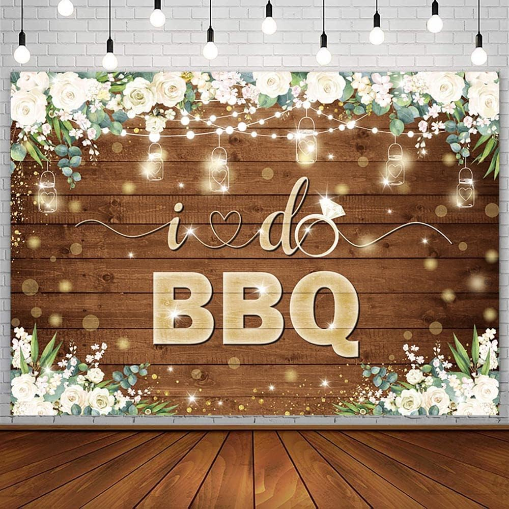 5x3ft I Do BBQ Photography Backdrop for Men Women Couples Engagement ...