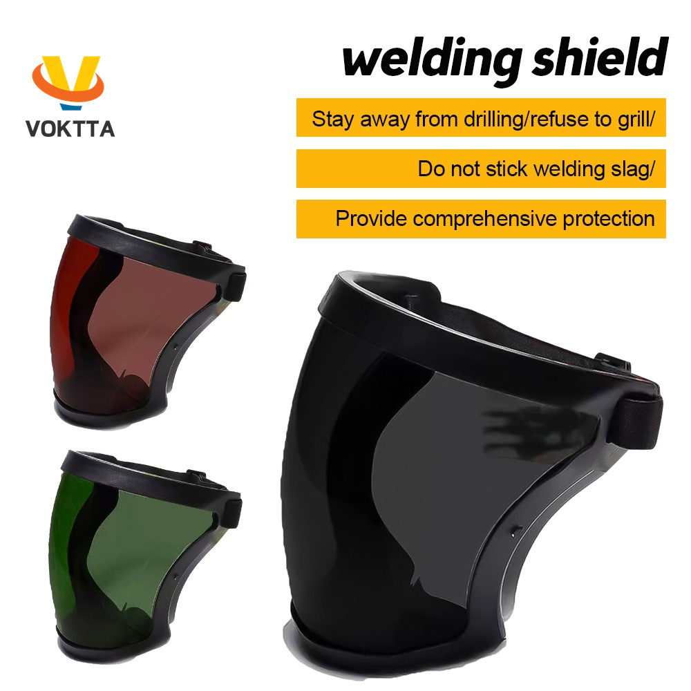 VOKTTA Welding Helmet Welder Glasses Full-Protection Anti-Uv Face ...