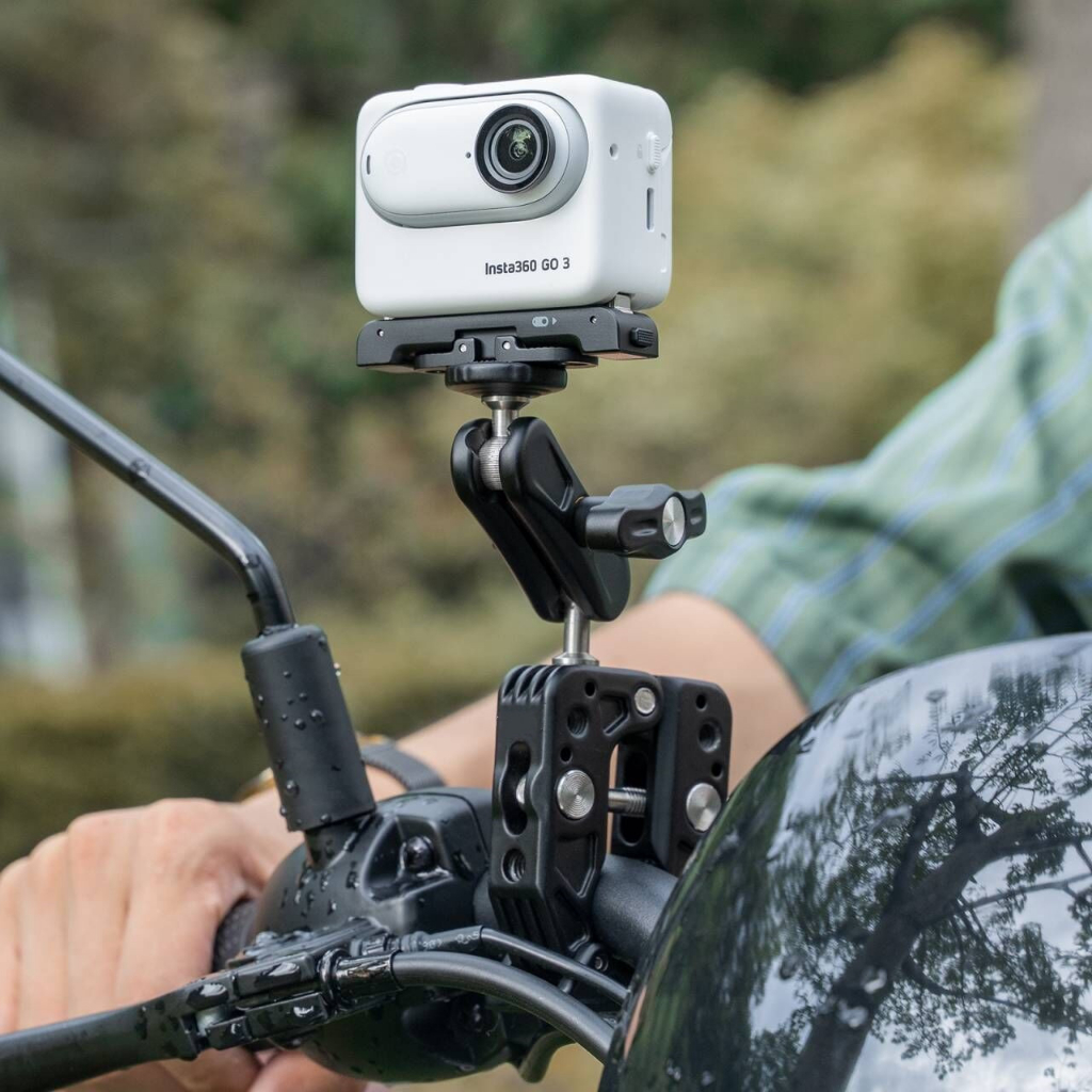 Telesin Super Clamp Camera Clamp Mount Monitor 360° Ballhead Magic Arm ...