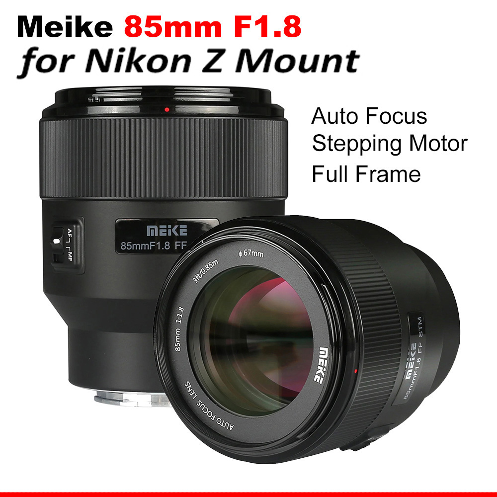 Meike 85mm F/1.8 Camere Lens Auto Focus Full Frame Portrait Prime Lens ...
