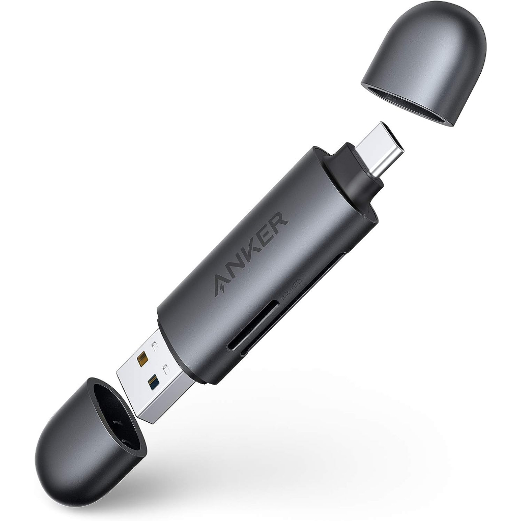 Anker USB-C and USB 3.0 SD Card Reader, PowerExpand+ 2-in-1 Memory Card ...