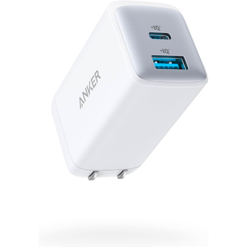 Anker USB C 65W, 725 , Ultra-Compact Dual-Port Foldable Travel Wall ...