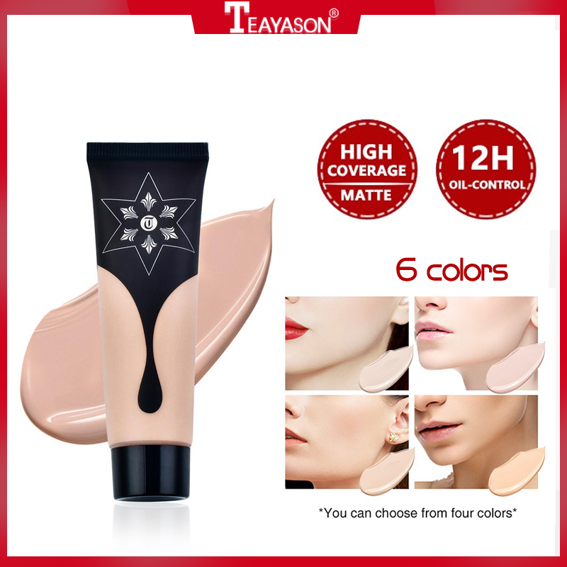 Waterproof Face Concealer Cream Foundation Oil Control Makeup Cosmetics ...