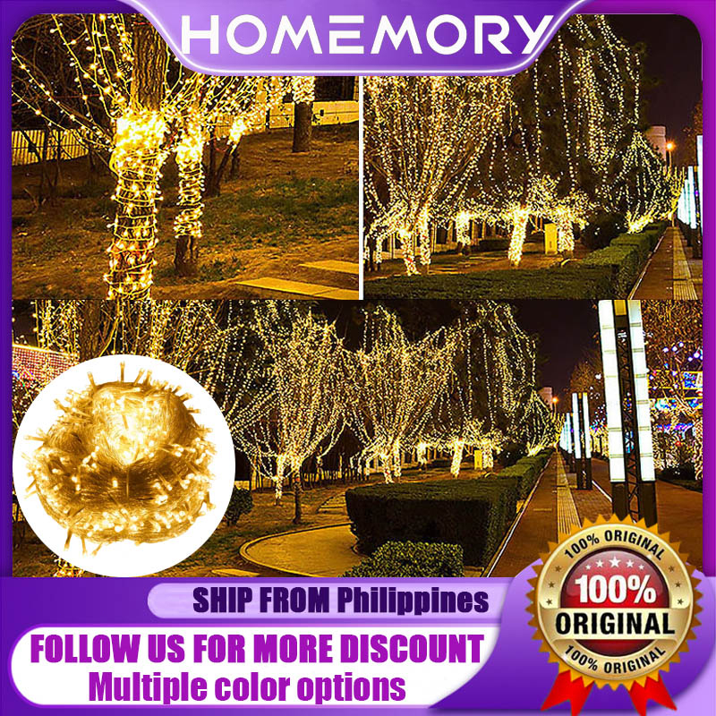 HOMEMORY Christmas Lights 10M String Lights Party Decoration Outdoor ...