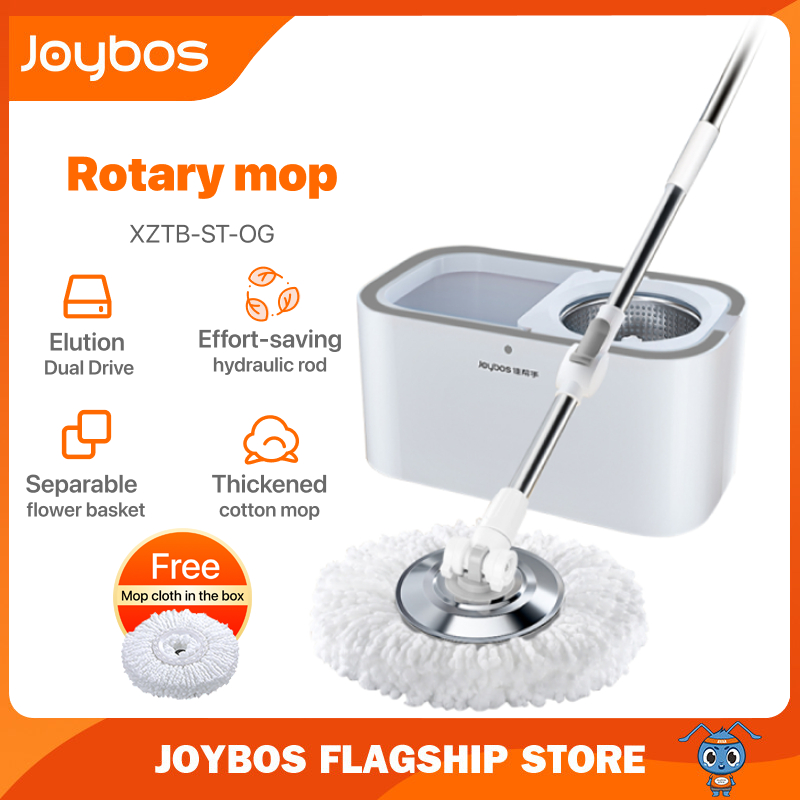 Joybos Mop Spinner With Bucket Magic Spin Tornado Mop 360 Easy Rotating ...