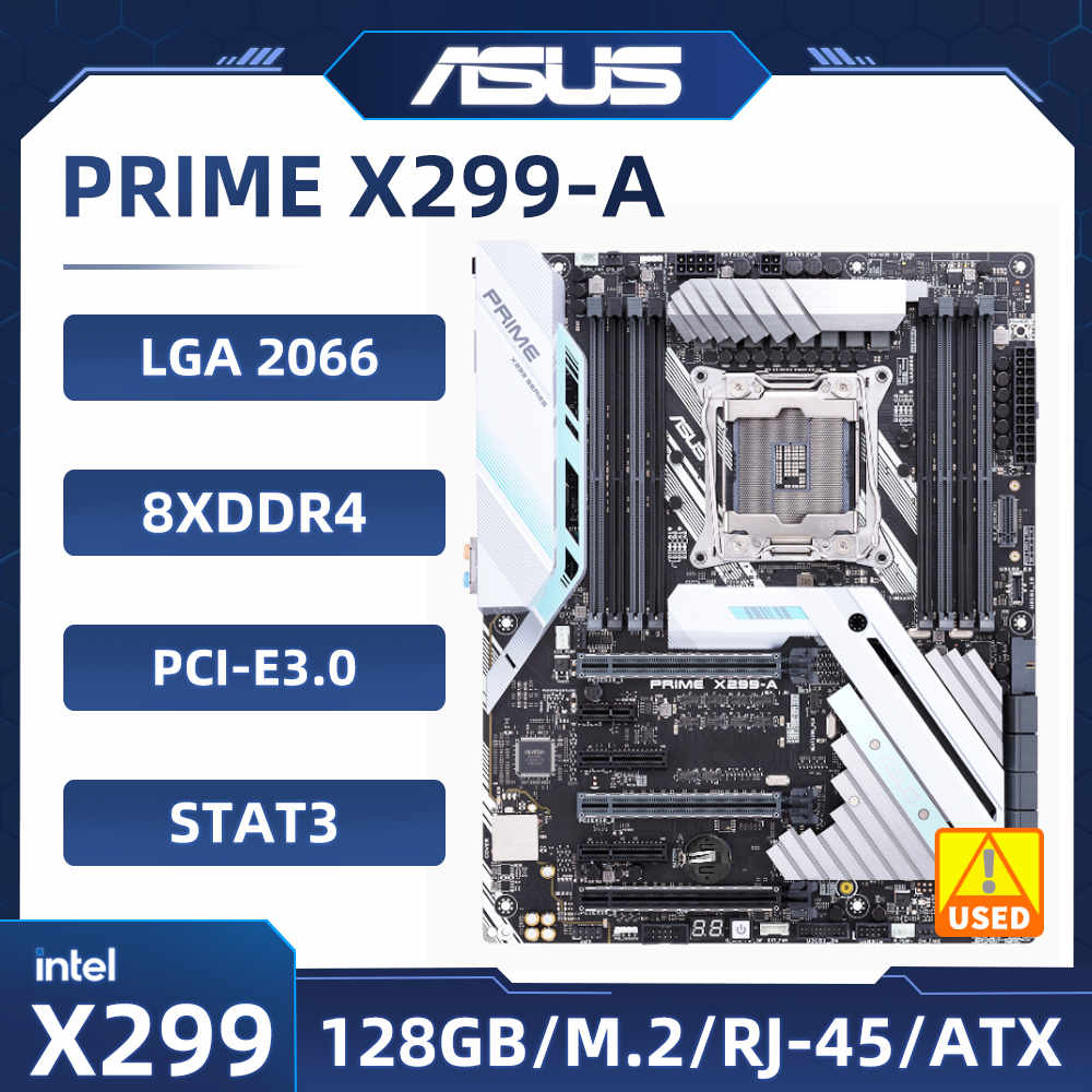 Intel X299 Motherboard ASUS PRIME X299-A Motherboard LGA 2066 DDR4 ...