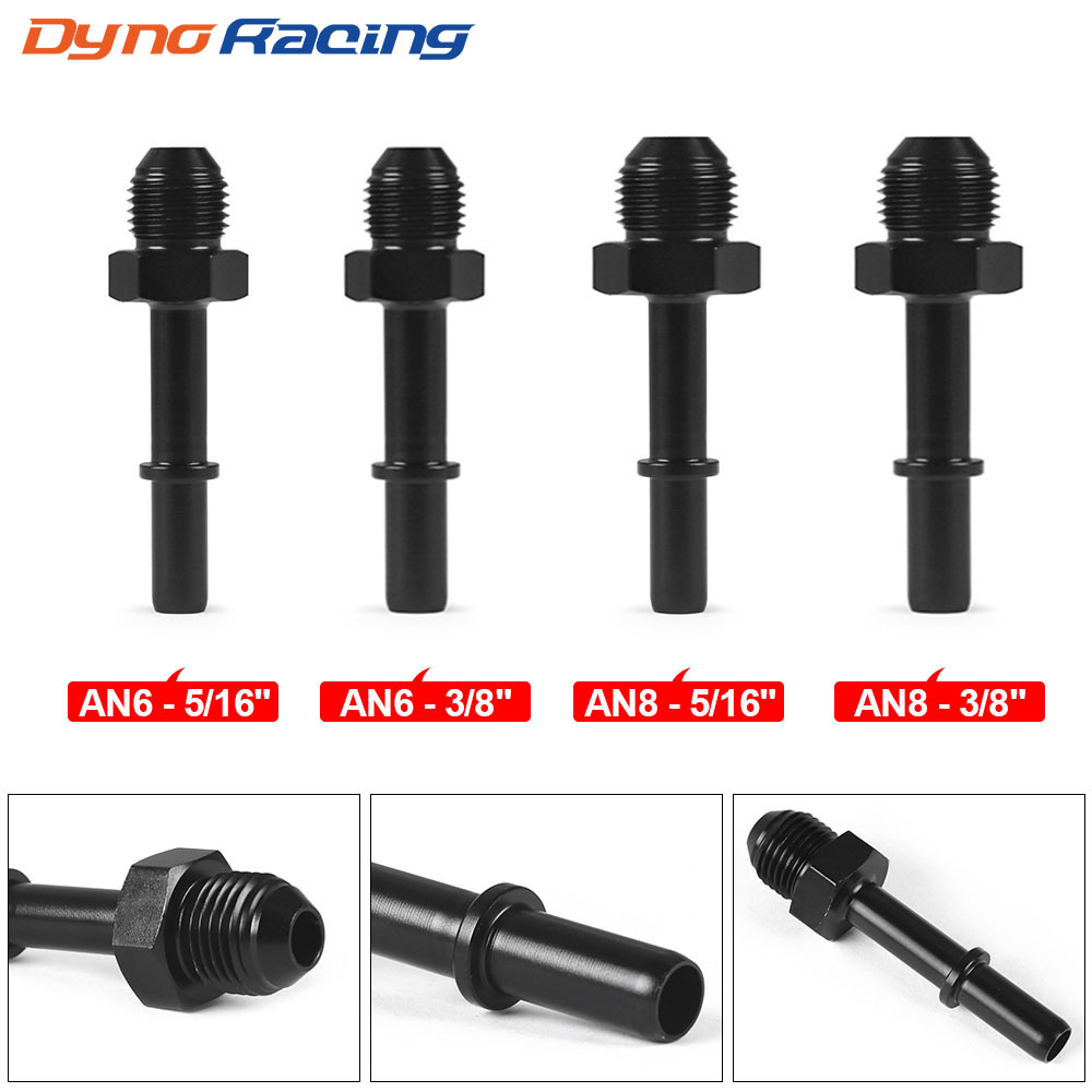 Quick Connect 6AN AN6 AN-8 To 5/16" AN8 8AN To 3/8" Male EFI Fuel Line ...