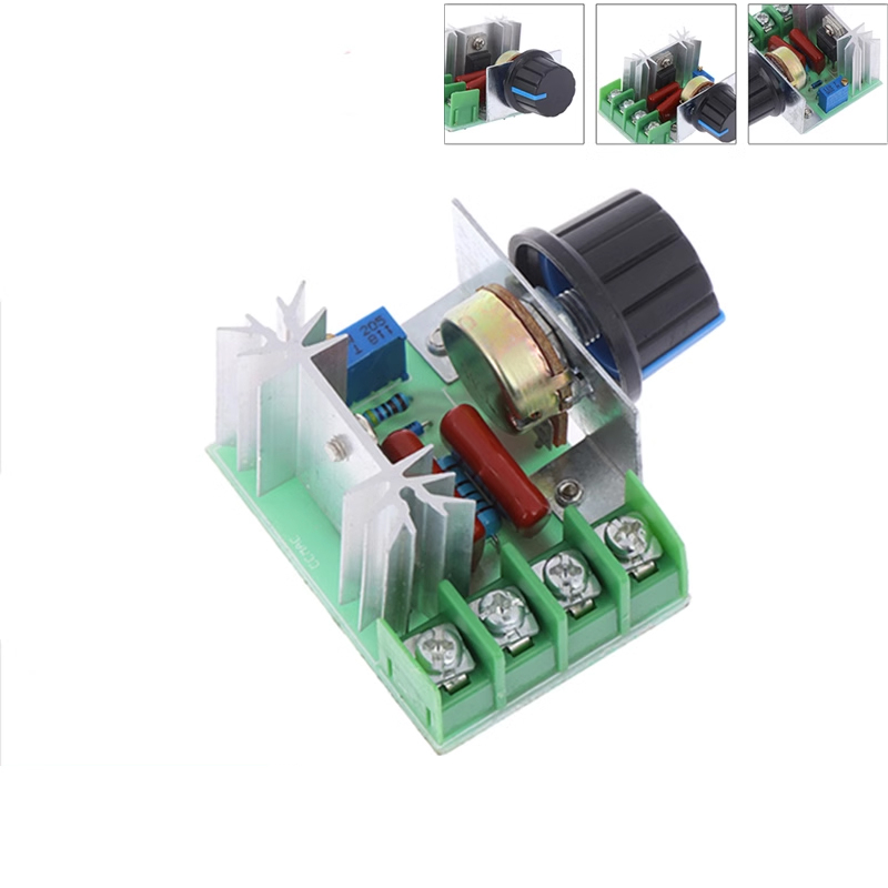 2000W, imported thyristor high-power electronic voltage regulator dimming, speed regulation ...