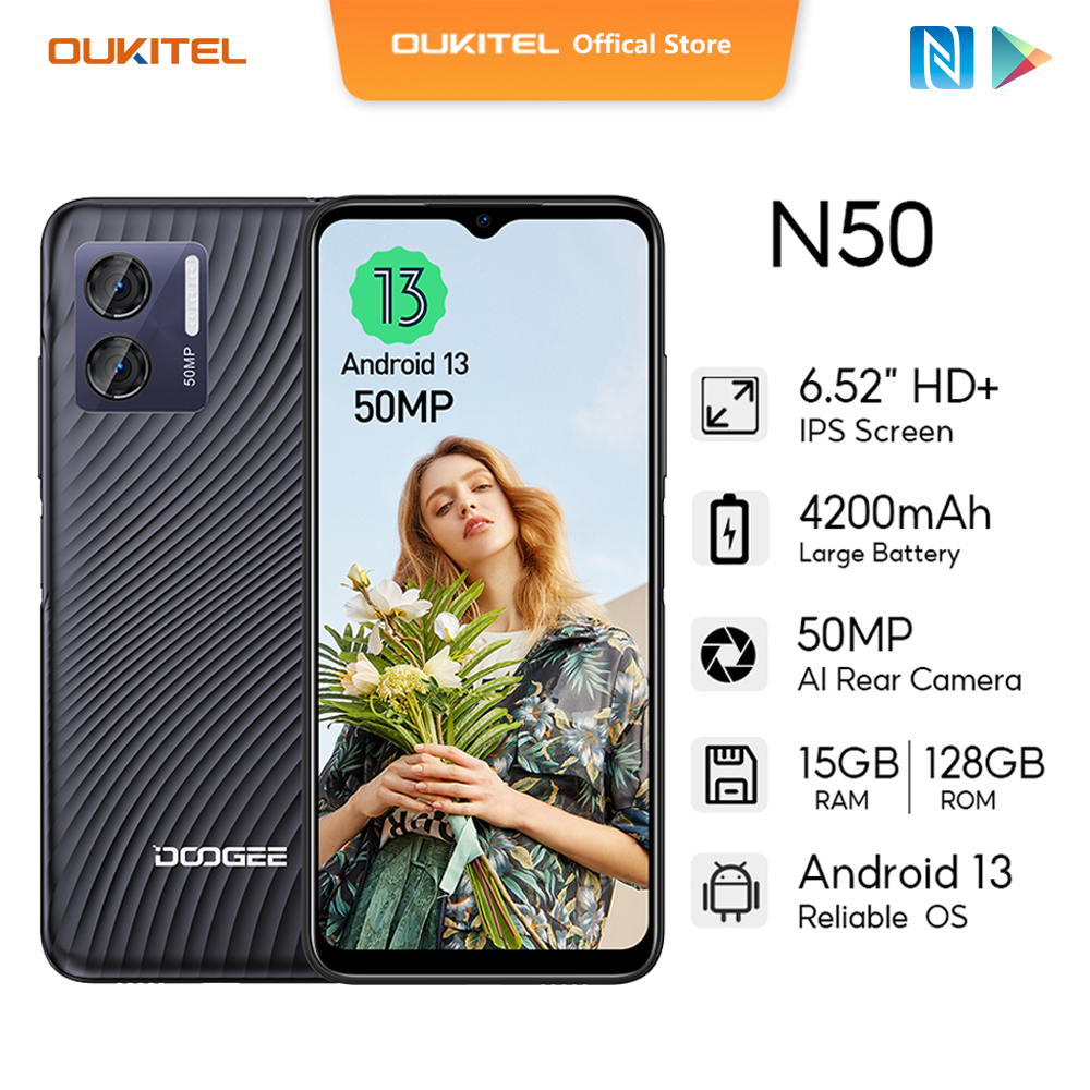 Doogee N50 15gb+128gb 6.52inch 4200mah Phone | Shopee Philippines