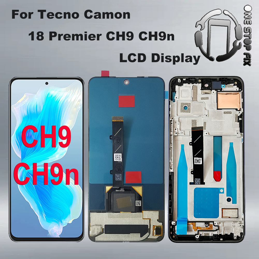 Original Amoled / TFT LCD For Tecno Camon 18 Premier CH9 CH9n LCD ...