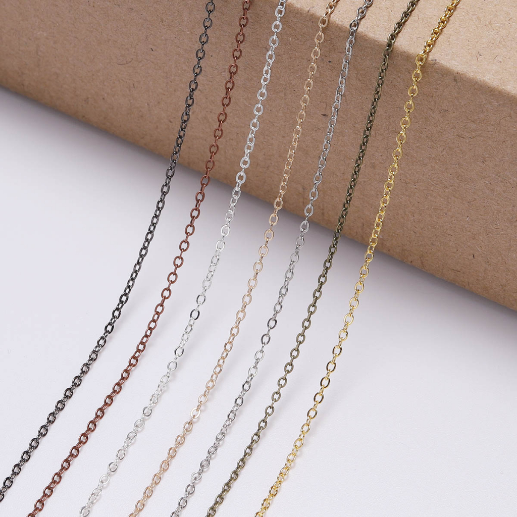 St.kunkka 2M Alloy Chain Necklace Metal Extension Chain Extension Chain ...