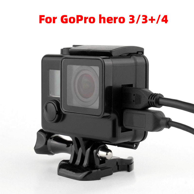 Blackout Waterproof Case Side Open Dive Shell For GoPro hero 4/3+/3 ...