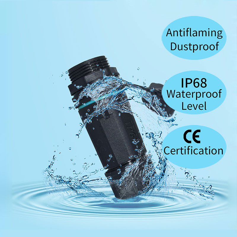 Cat6 Shielded IP68 Waterproof RJ45 Connector Outdoor Network LAN ...