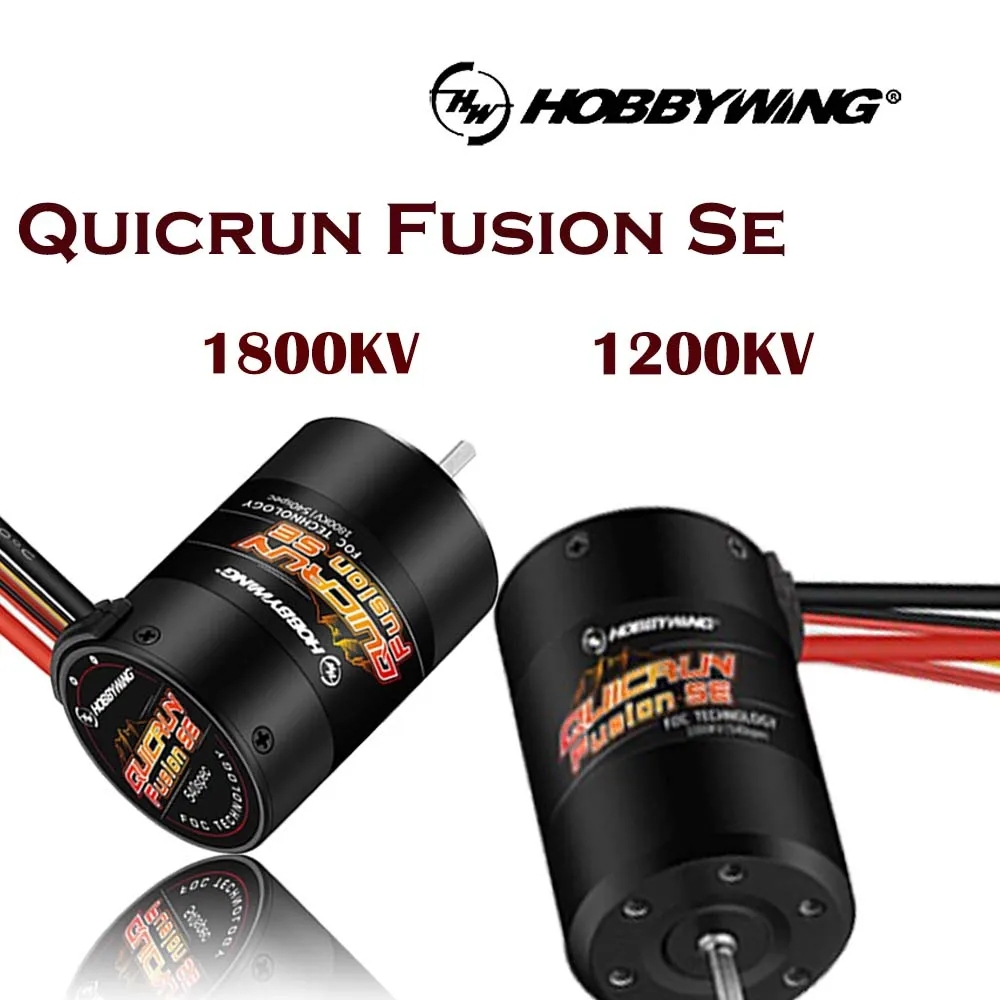 HobbyWing QuicRun Fusion SE New Waterproof Brushless Motor 1200kv ...