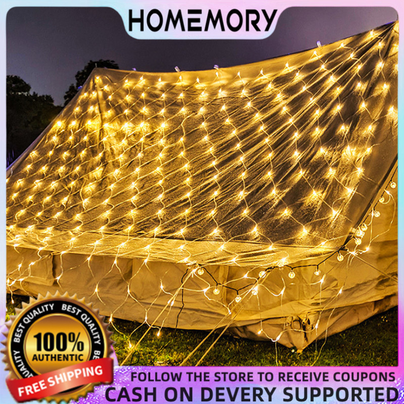 HOMEMORY Christmas Light Net Fairy Strings Wedding Party Decoratie ...