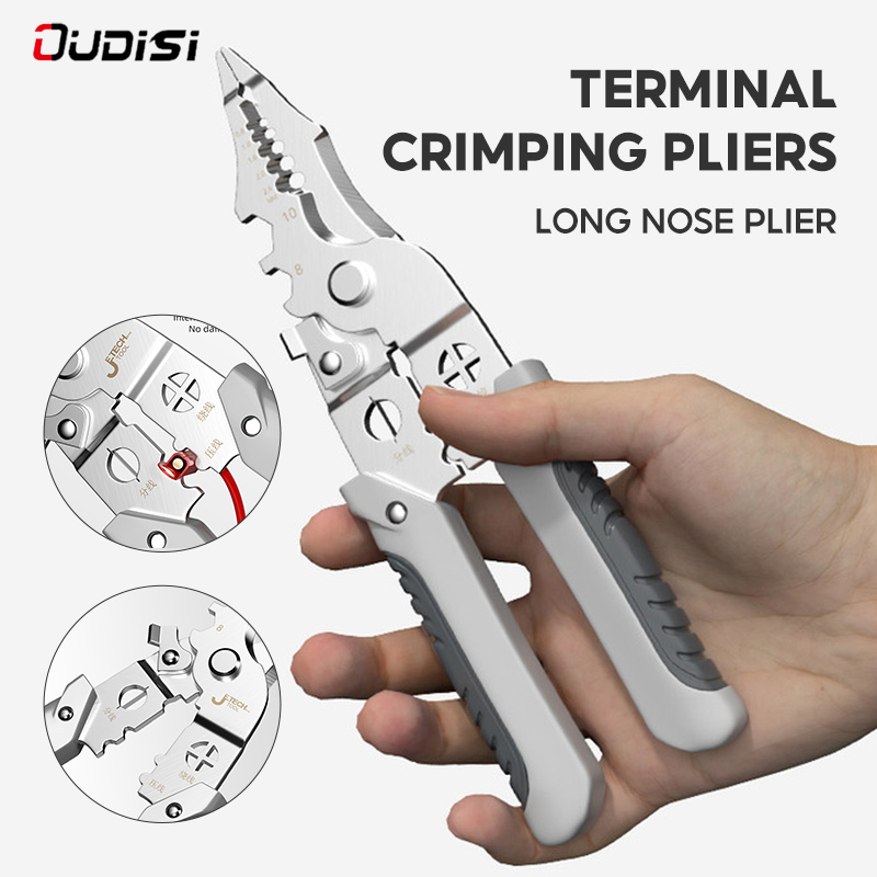 16in1 Multifunctional wire stripper plier for electrical crimping plier ...