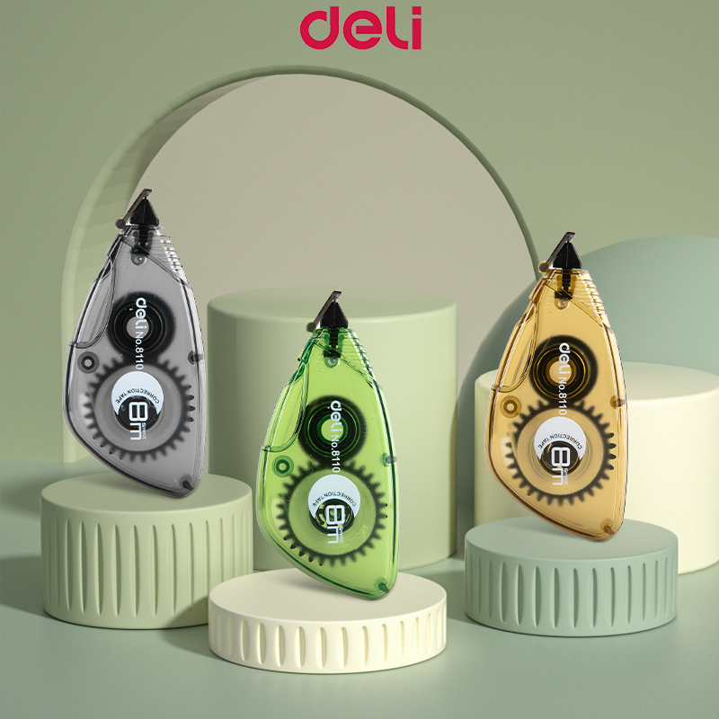 Deli 8M Correction Tape With Design Mini Correction Tape Set Student ...