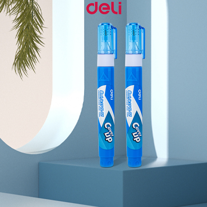 Deli Stationery 8ML Correction fluid Correction Pen (mixed) (1/bag ...
