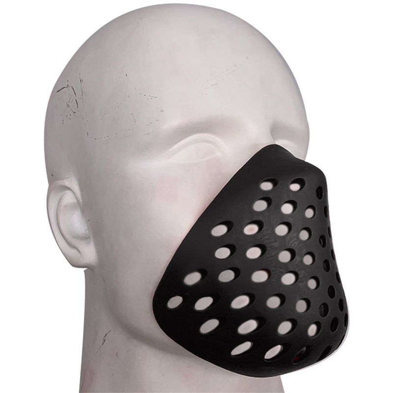 Spiderman Faceshell Mini Mask Soft Non-Toxic Rubber Silicone Half Face ...