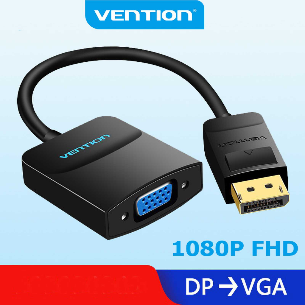Vention 1080P Displayport to VGA Converter | Shopee Philippines