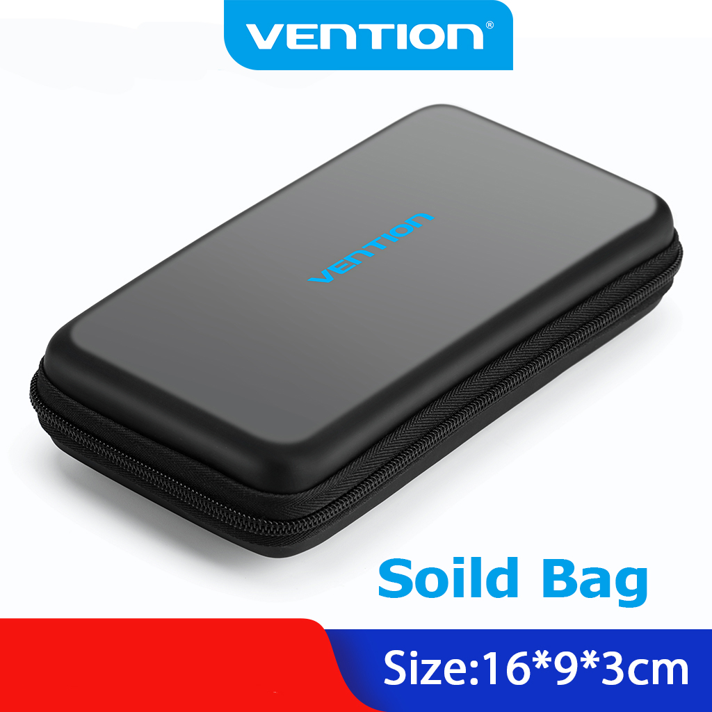 Vention Anti-Shock Cover Case Organizer Bag Usb Cable Wireless ...
