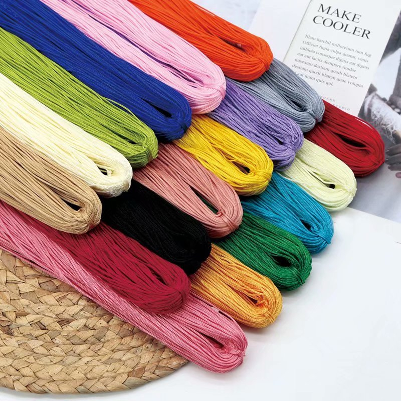 100M Ice Silk Thread Hollow Raffia Yarn Lace Thread Hook Thread ...