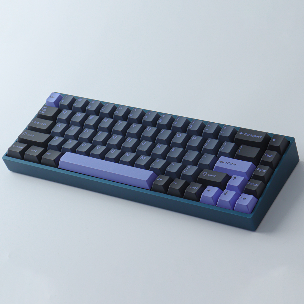 GMK Night Shadow Keycaps 173 ABS Key Double Shot Cherry Profile Keycaps ...
