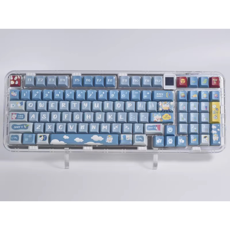 Pokémon Keycaps, 140 Keys PBT Keycaps Cherry Profile DYE-SUB ...