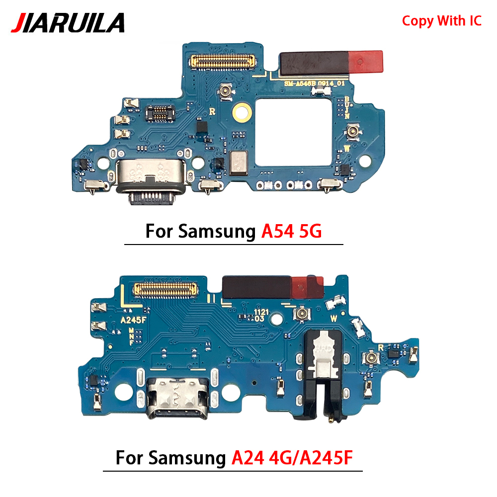 JIARUILA Charger Board PCB Flex For Galaxy A24 4G A245F A54 5G USB Port ...