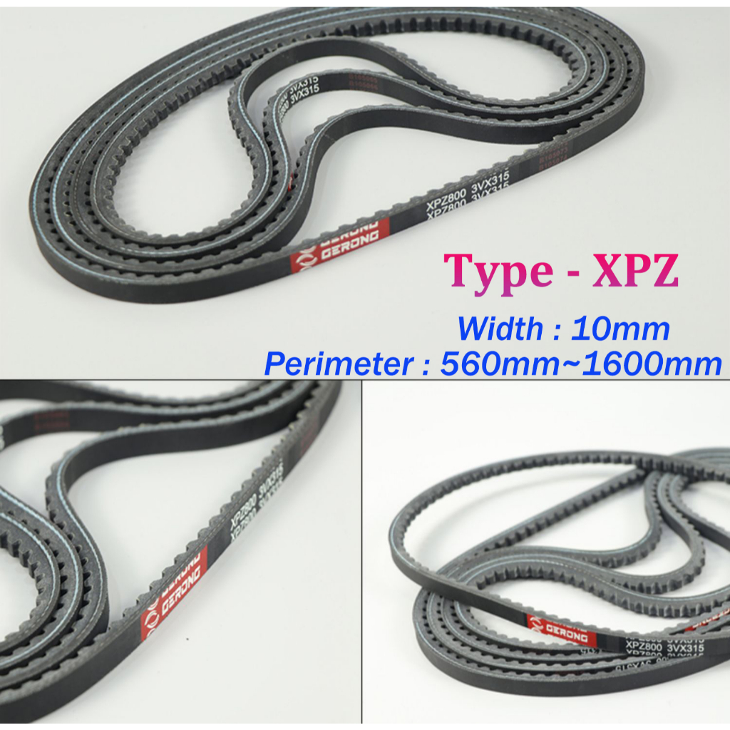 Teeth Cogged Rubber Geared Belt 10mm Widths Synchronous Belt XPA Type ...