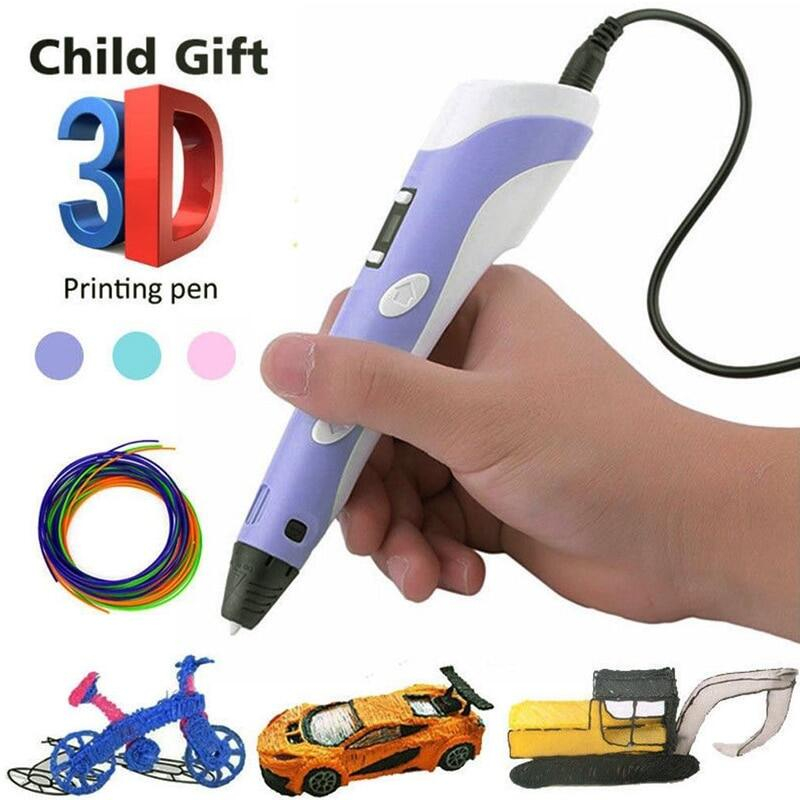 Children's Toy Magic Pens 3D Pen DIY 3D Printing Pen PCL Filament ...