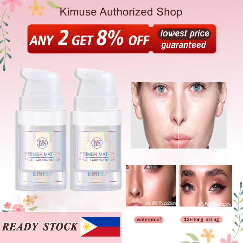 KIMUSE Foundation Primer Base Makeup Long Lasting 6ml for Travel Face ...