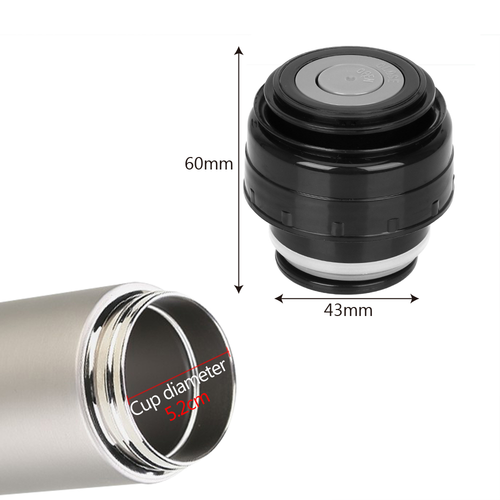 1Pc Universal 5.2cm diameter Thermos Cup Cover Inner cover of ...