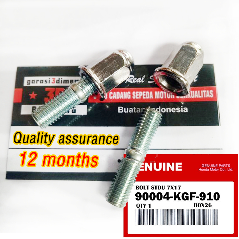 Honda Vario 125 Exhaust Stud Bolt SET For CLICK i GC/ADV /PCX 150 ...