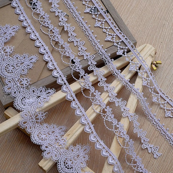 1 Meter price border Lace,beautiful embroidery border lace ,tinghi lace ...