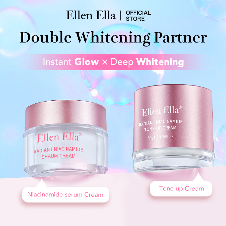 ELLEN ELLA Double Whitening Partner Deep niacinamide Whitening Instant ...