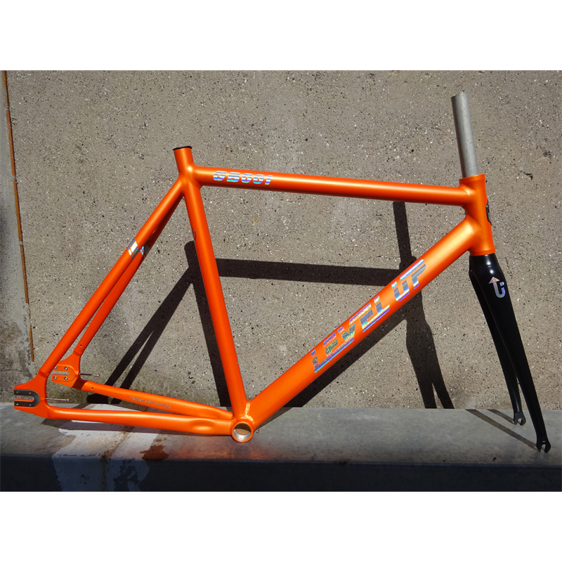 LEVEL UP Frame GB001 Fixed Gear 700c Aluminum 49cm 52cm 55cm Single ...