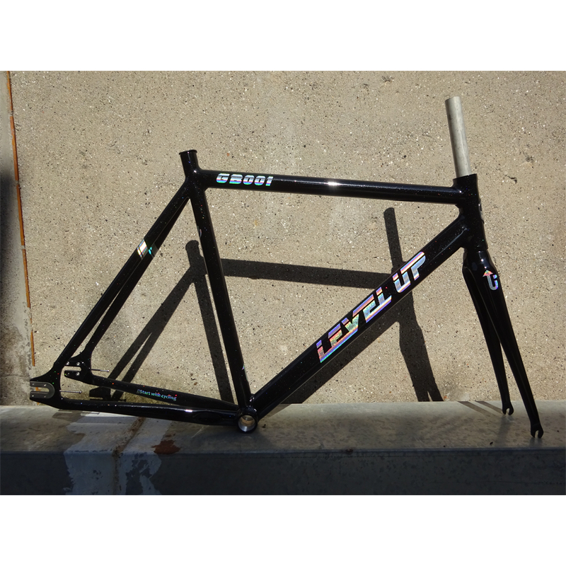 LEVEL UP Frame GB001 Fixed Gear 700c Aluminum 49cm 52cm 55cm Single ...