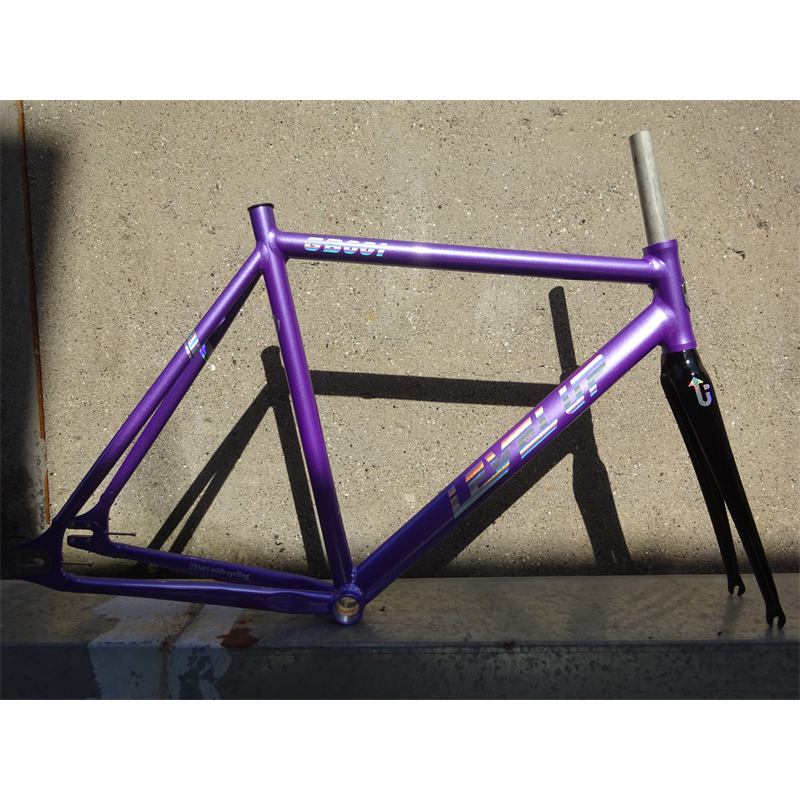 LEVEL UP Frame GB001 Fixed Gear 700c Aluminum 49cm 52cm 55cm Single ...