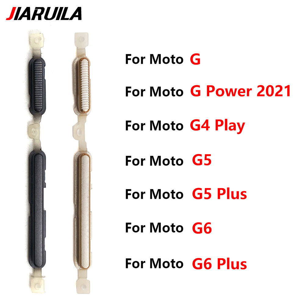 JIARUILA Set Side Volume Button Power Keypad For Motorola For Moto G ...