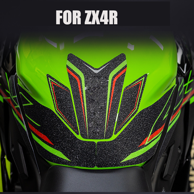 For ZX4R ZX-4R ZX4 R Motorcycle Fuel Tank Traction Side Pad Knee Grip ...
