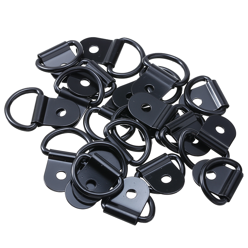 20pcs Black Stainless Steel d-Type Pull Ring for Car Truck Trailer RV ...
