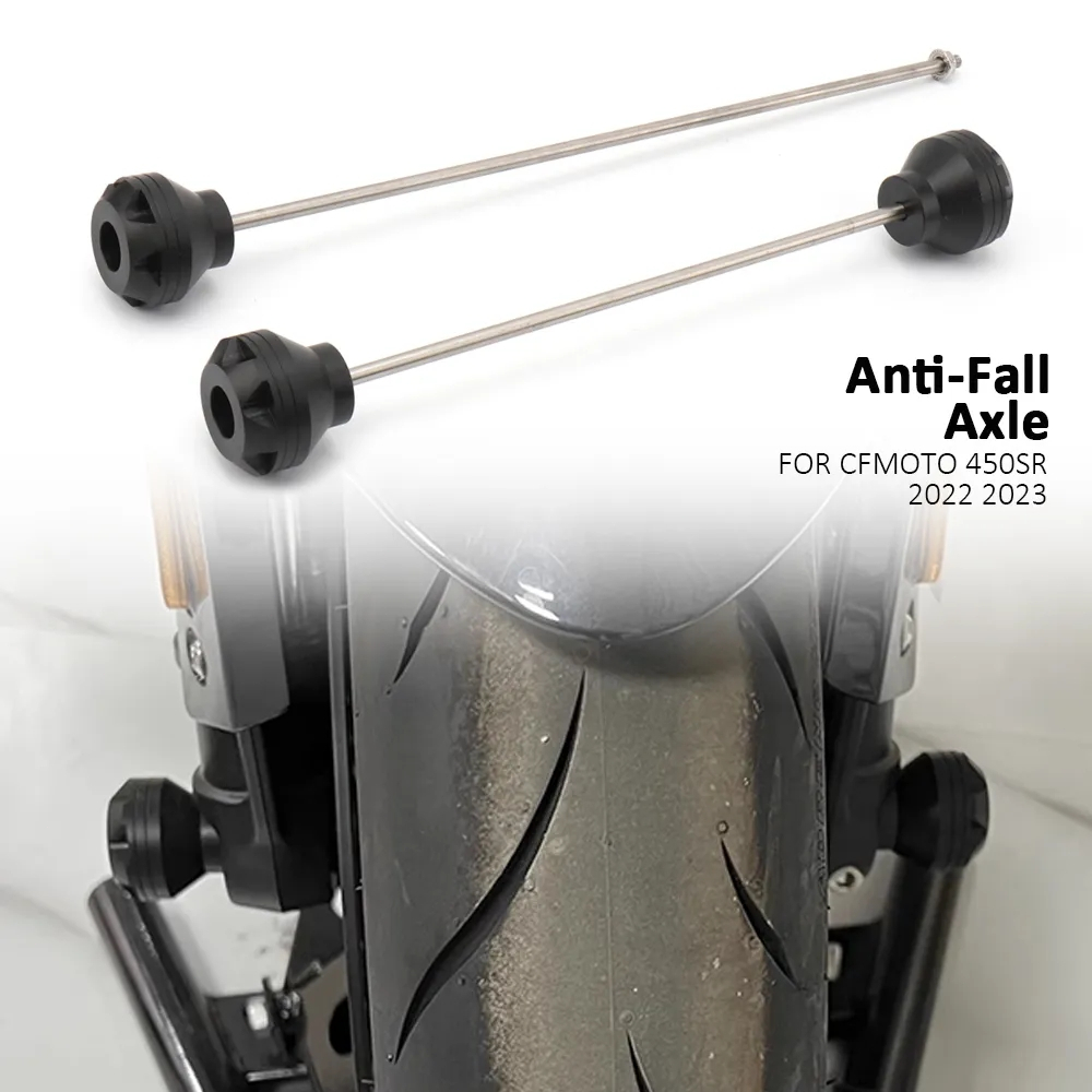Motorcycle Accessories Front Rear Wheel Protect Anti-Fall Axle ...