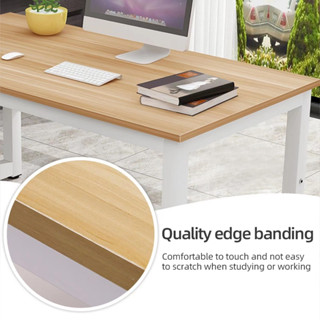 Office desk home computer desk desktop simple double modern table home ...