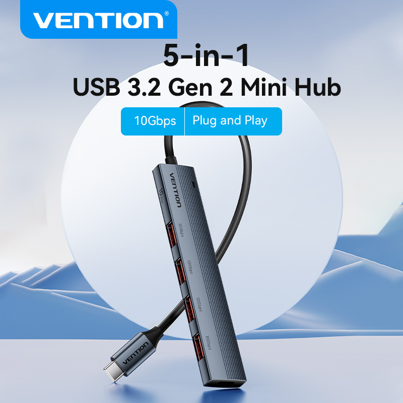 Vention Type C to USB 3.2 Gen 2 HUB for Keyboard Smartphone Printer | Shopee Philippines