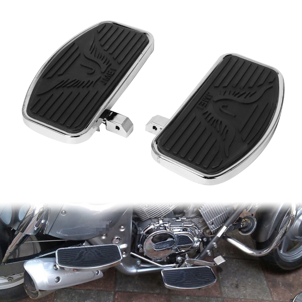 Motorcycle Front Wide Footpegs Foot Rider Driver FootRest Floorboards ...