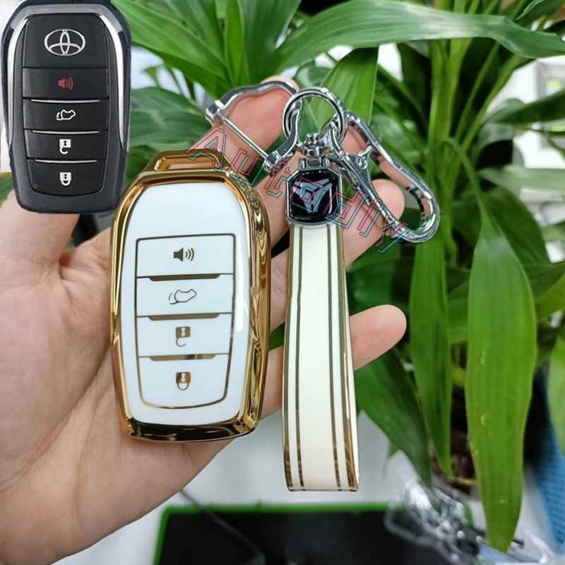 Toyota Smart Key Car Remote Key Cover Case For Toyota All New Fortuner ...