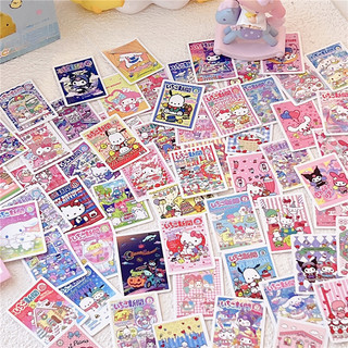 100pcs Sanrio 3D Stickers Waterproof PVC Sticker for Cup Luggage Phone ...