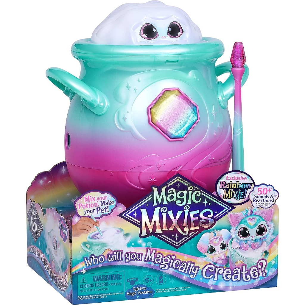 Magic Mixies Magical Misting Cauldron with Exclusive Interactive 8 inch ...