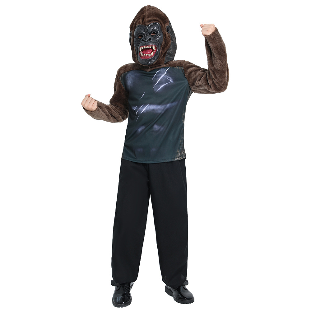 Chimpanzee Child Deluxe Gorilla Orangutan Animals Fancy Halloween ...